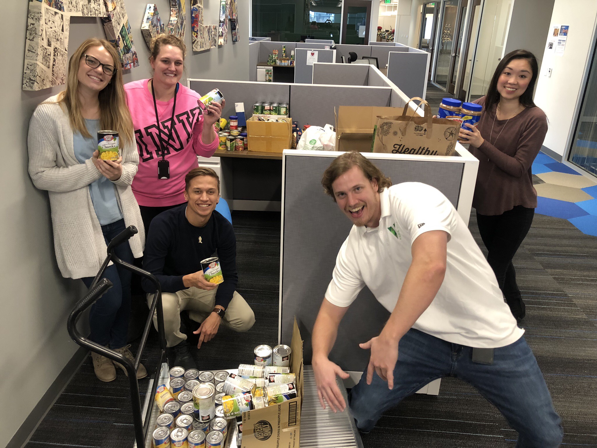 ASEA Employees Gather Donated Food for Those in Need – Advancing Life ...